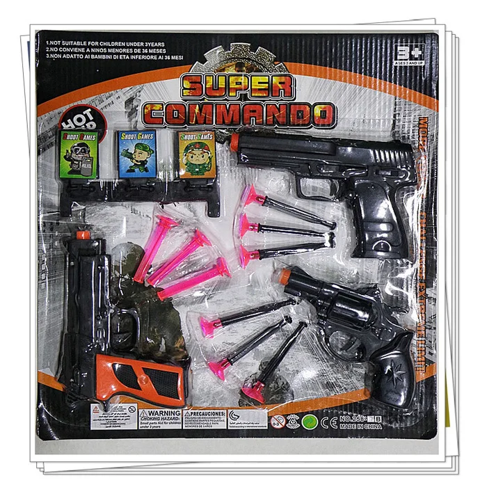 Police Toys Full Set Kids Play Pretend Plastic Gun And Handcuff Toys ...