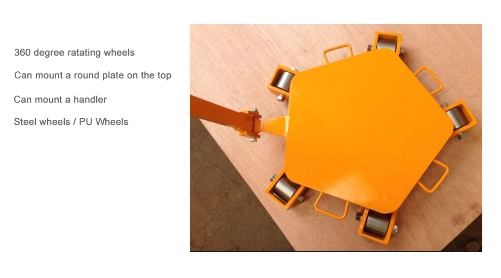 Industrial Moving Tools 360 Degree 12 Ton Heavy Duty Rollers - Buy ...