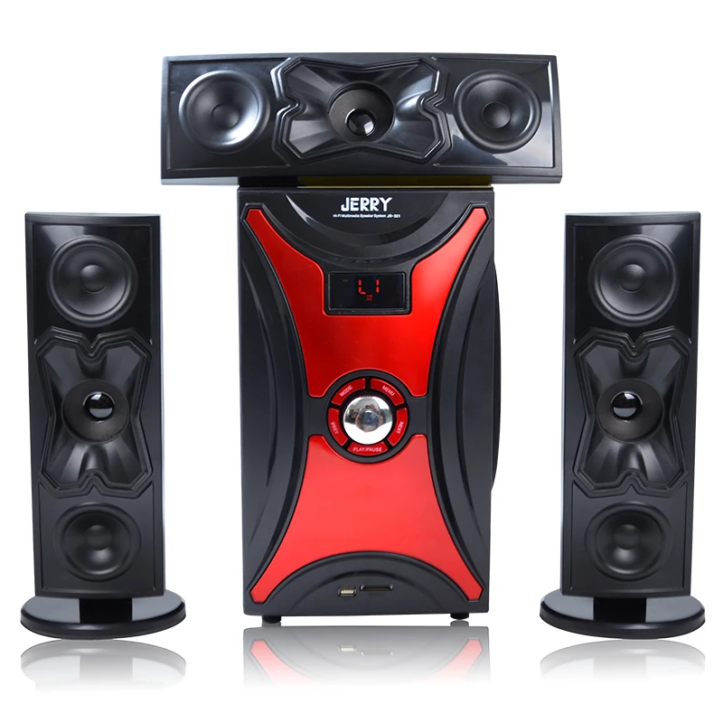 Jerry Sound System 3.1 Jr-301 Hifi Speakers Home Theatre Woofer ...