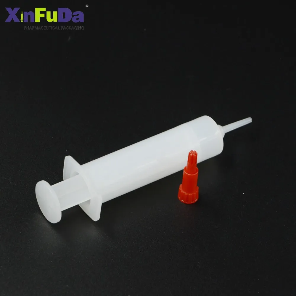 Soft Nozzle Small Tip 13ml Gel Packaging Syringe Plastic Empty 13cc ...
