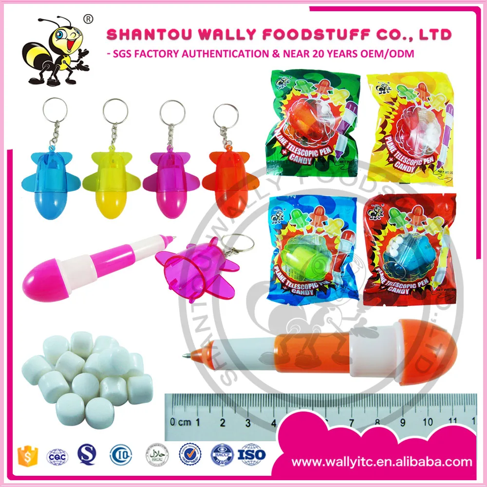 Sweets Fancy Surprise Airplane Shaped Toy Candy - WALLY