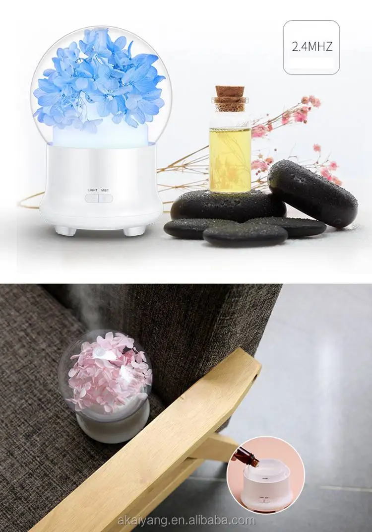 Aroma Diffuser Crystal Ball - Unique Gift & Humidifier