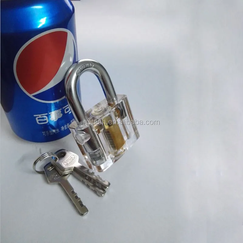 Disc Type Padlock Training Lock Transparent Cutaway Inside View Of ...