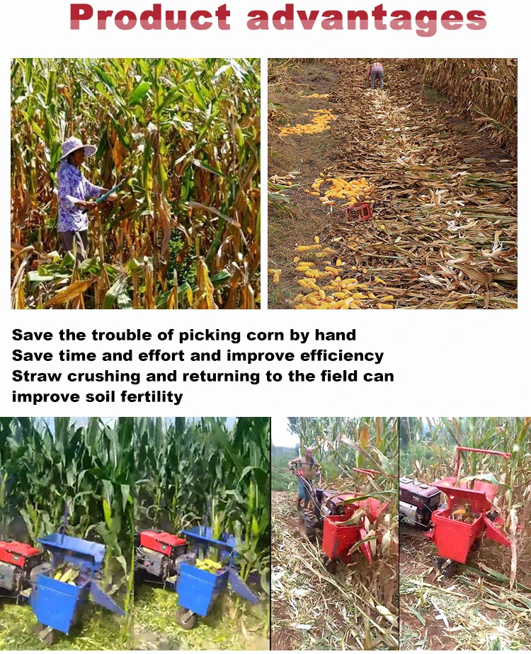 Tractor Mounted Sweet Corn Harvester for Sale - Easy to Operate