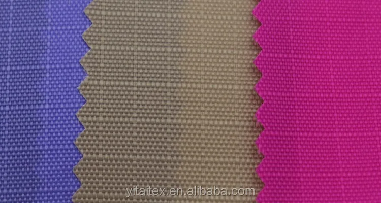 420d Diamond Ripstop Nylon Fabric - Water Resistant & PU Coated - OEM