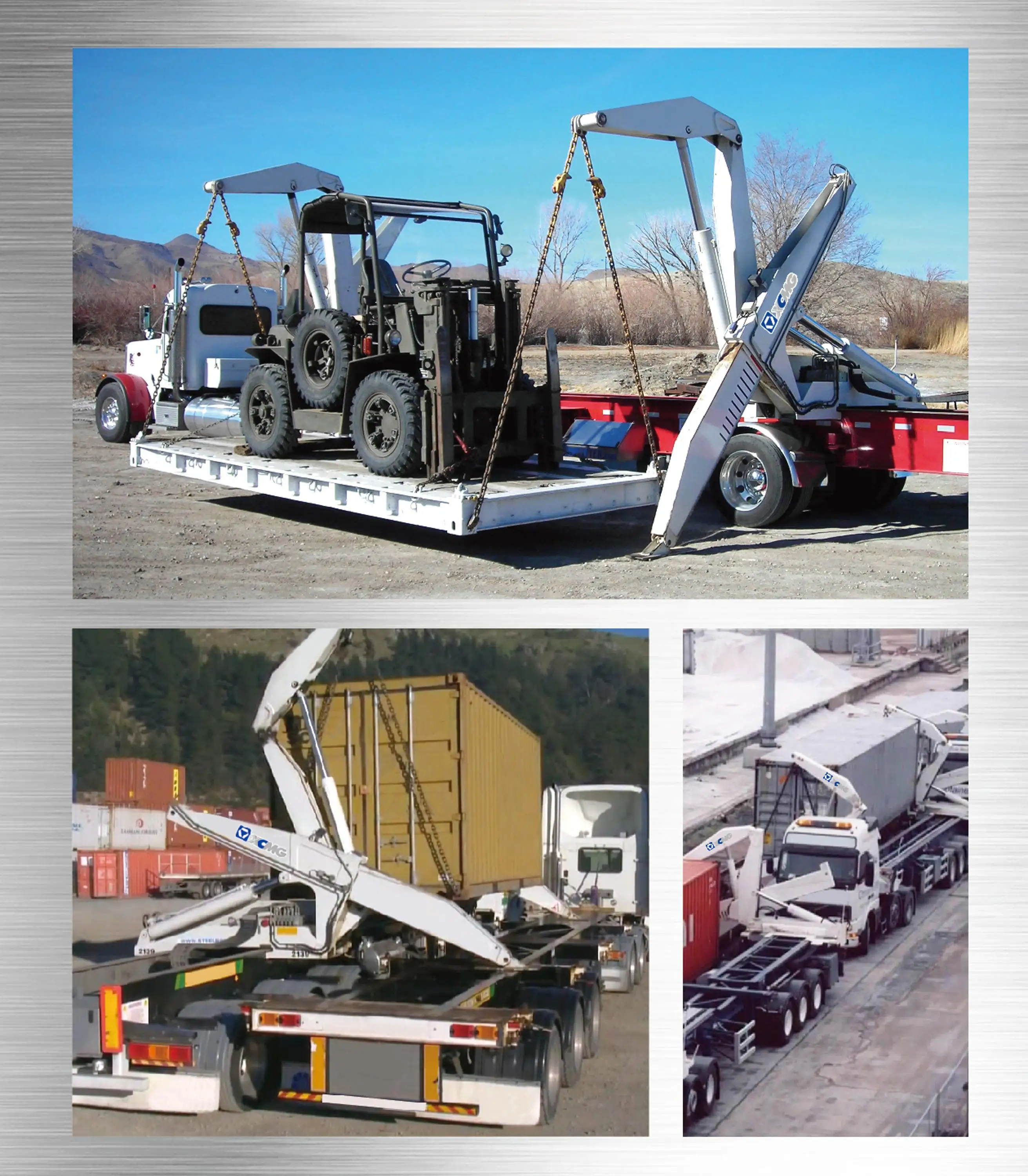 Xcmg Famous 37ton Container Side Boom Lifter Mobile Crane - Buy ...