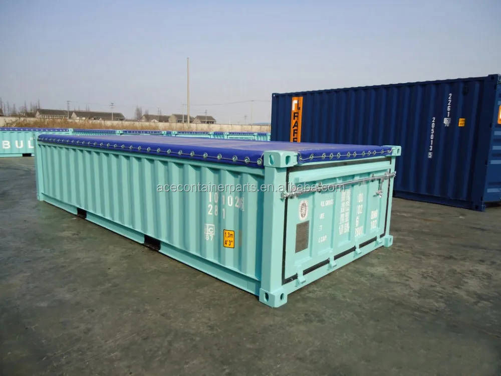 Half Height 20ft Open Top Shipping Container - Buy Half Height ...