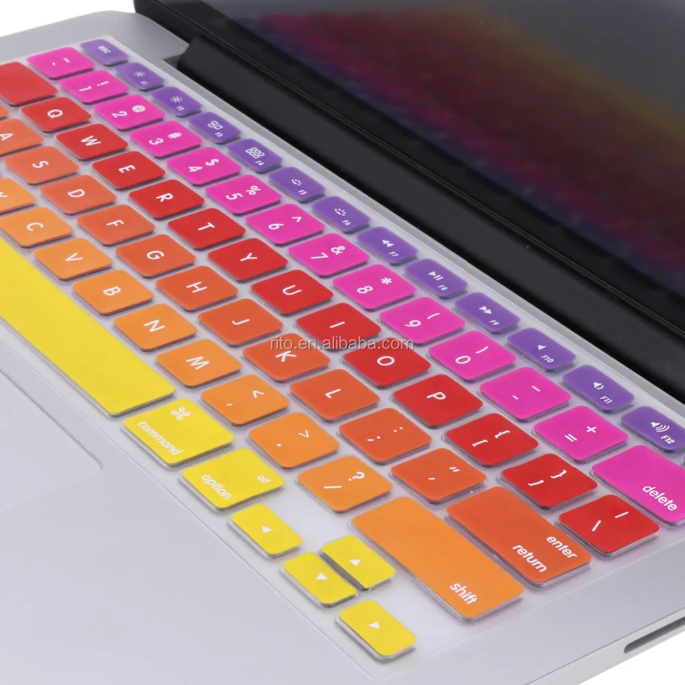 Cute Hello Kitty Pink Silicone Keyboard Skin For Macbook Air 13 Inch ...