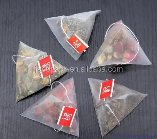 Full Automatic Nylon Non-woven Triangle Tea Bag Packing Machine With ...