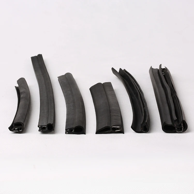 Rubber Edge Protection Strip - Transparent Silicone Seal