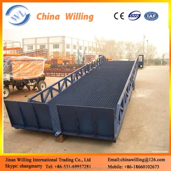 Hydraulic Mobile Truck Loading Platform/mobile Unloading Ramp - Buy ...