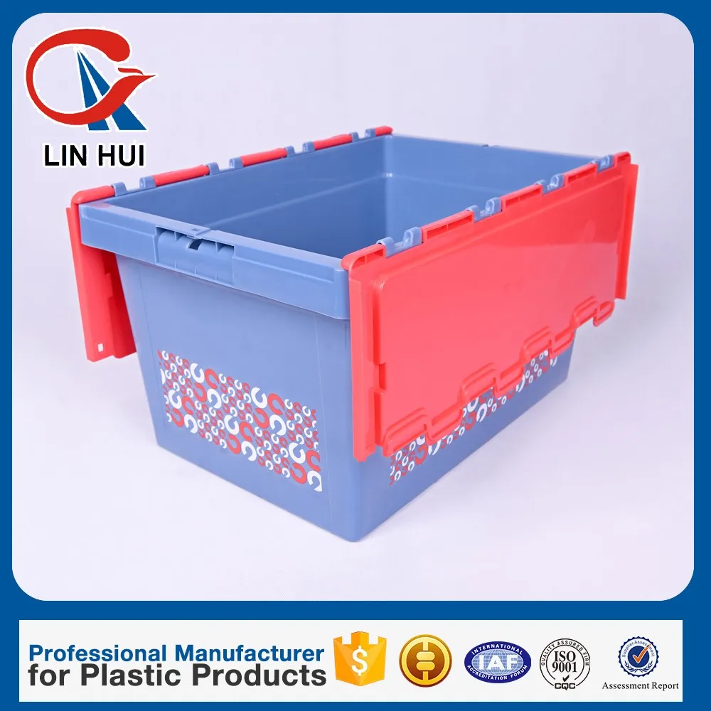 Mesh Plastic Crate/plastic Turnover Box/plastic Basket For Fruit And ...
