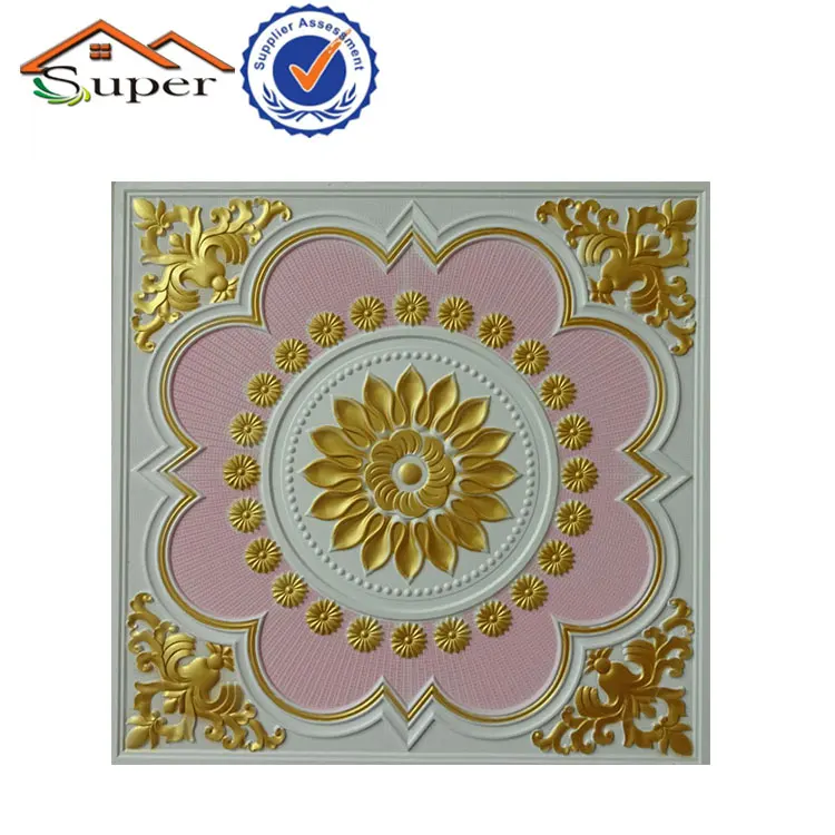 Hot Sales Gypsum Ceiling Board Flower Design Pictures - Buy Gypsum ...