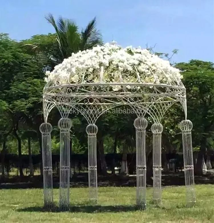 Fancy Round Shape Metal Wedding Pavilion For Sale - Buy Wedding ...