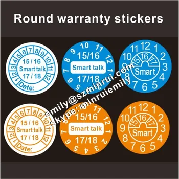 Custom Warranty Stickers For Computer Repair Use With 12 Months,Custom ...