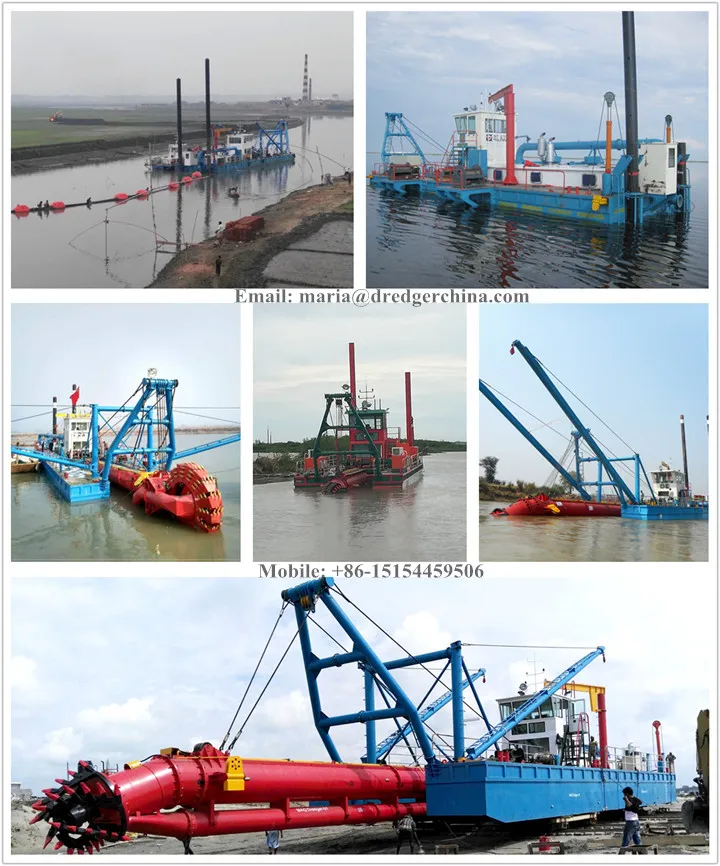 Cutter Suction Dredger Sand Dredging Barge For Sale - Buy Small Suction ...