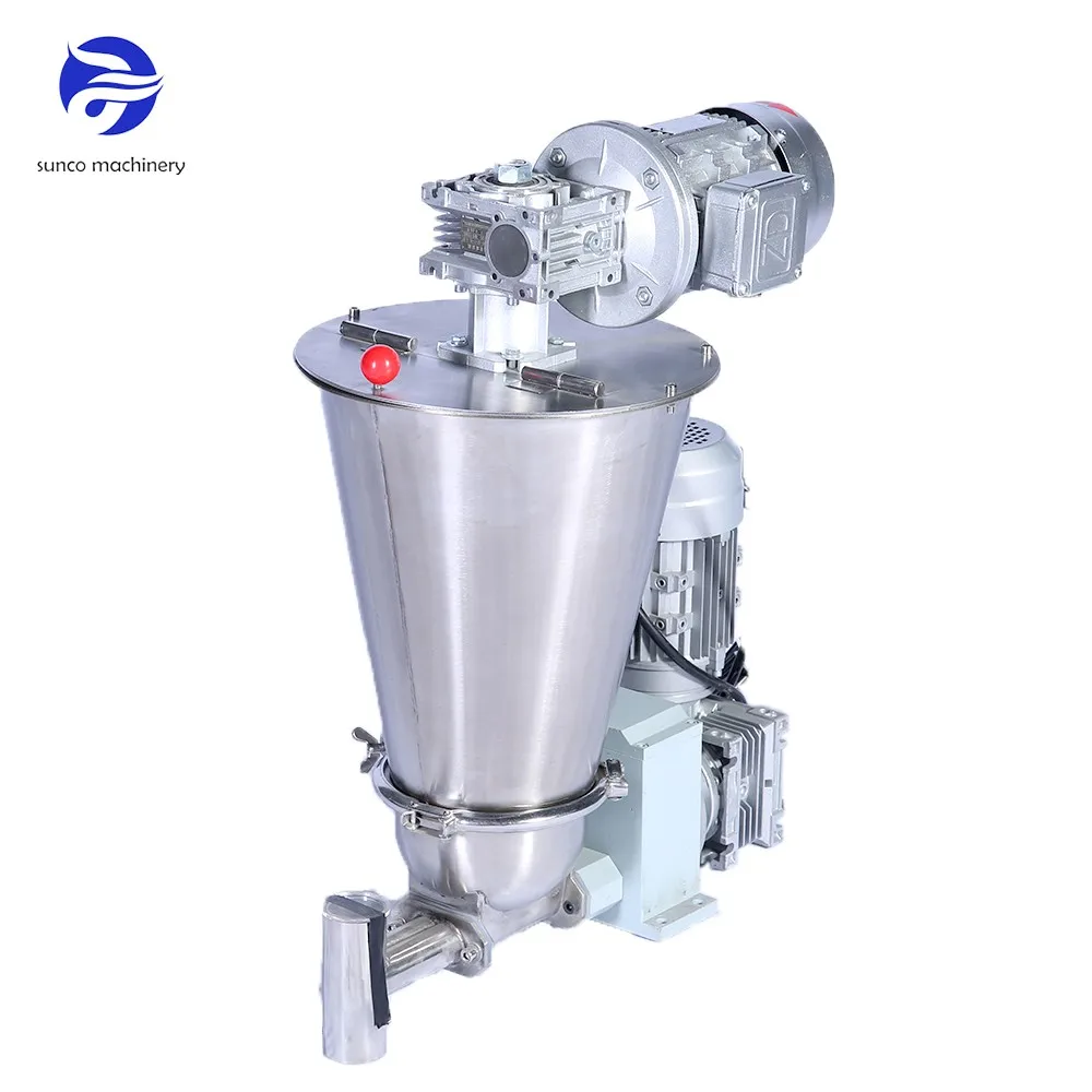 Full Automatic Of Stainless Steel Volumetric Feeder And Metering Screw ...