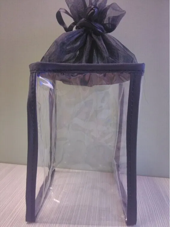 Custom Printed Drawstring Clear Pvc Vinyl Organza Bag - Buy Clear Pvc ...