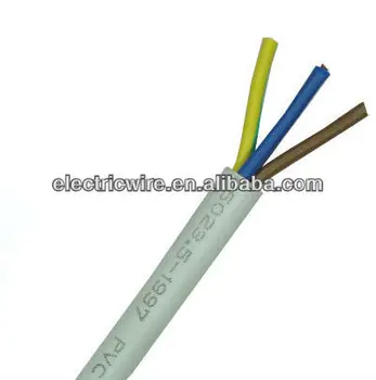 H03vv-f 3 Cores 0.75mm2 Flexible Pvc Sheath Cable Vde Wire And Cable - Buy Vde Wire And Cable,3 ...
