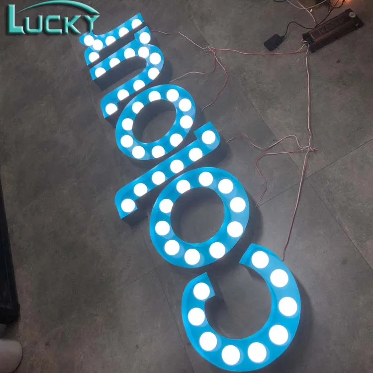 Custom Made Giant Led Light Marquee Letters 3d Led Alphabets With Light ...