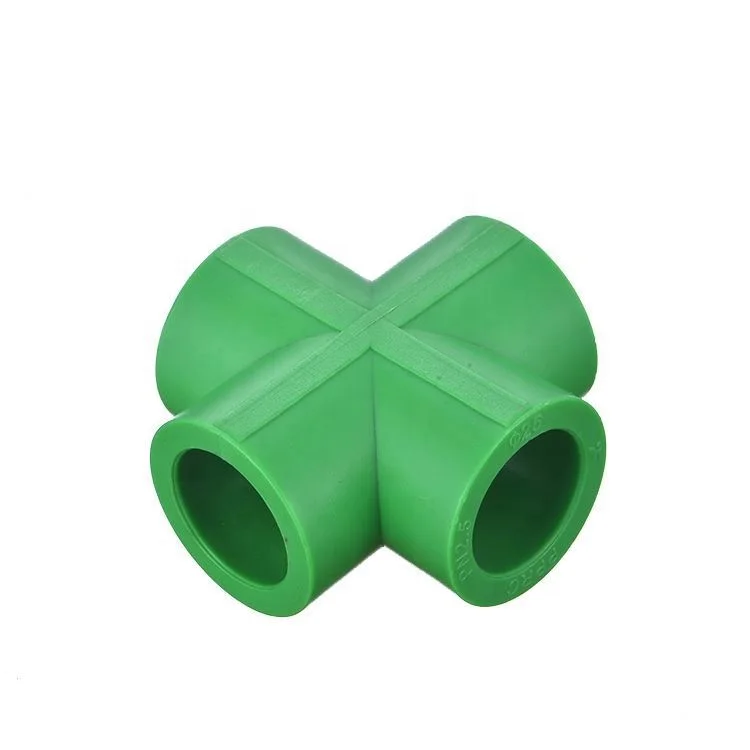 Plumbing Ppr Joint Ppr Straight Cross Tee Polypropylene Plastic ...