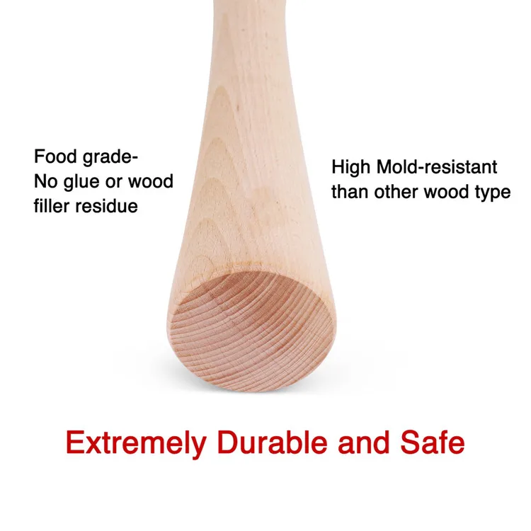 Custom Wooden Sauerkraut Pounder - Eco-Friendly Fermentation Tool