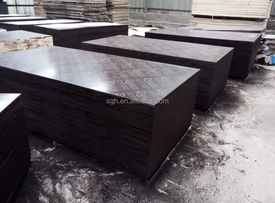 220g Per Square Meter Brown Color Film Paper Phenolic Plywood Board ...