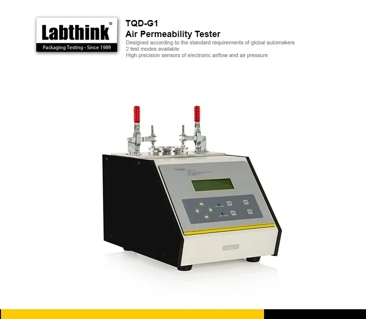 ASTM D737 Textile & Fabric Testing Instrument - Air Permeability Tester
