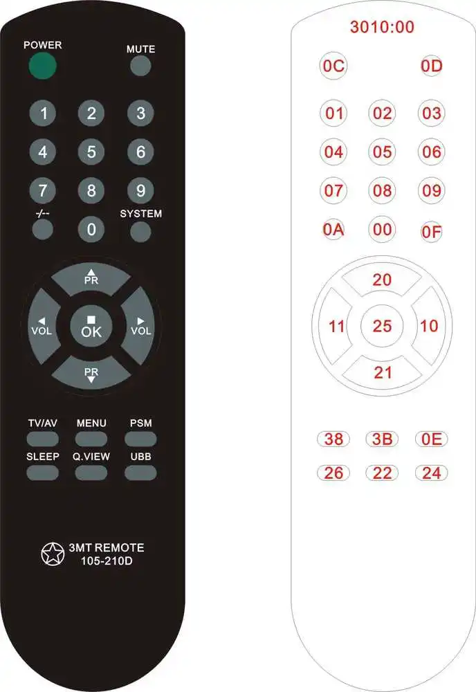 Factory Low Remote Control Star Sat Universel - Buy Universal Remoter ...