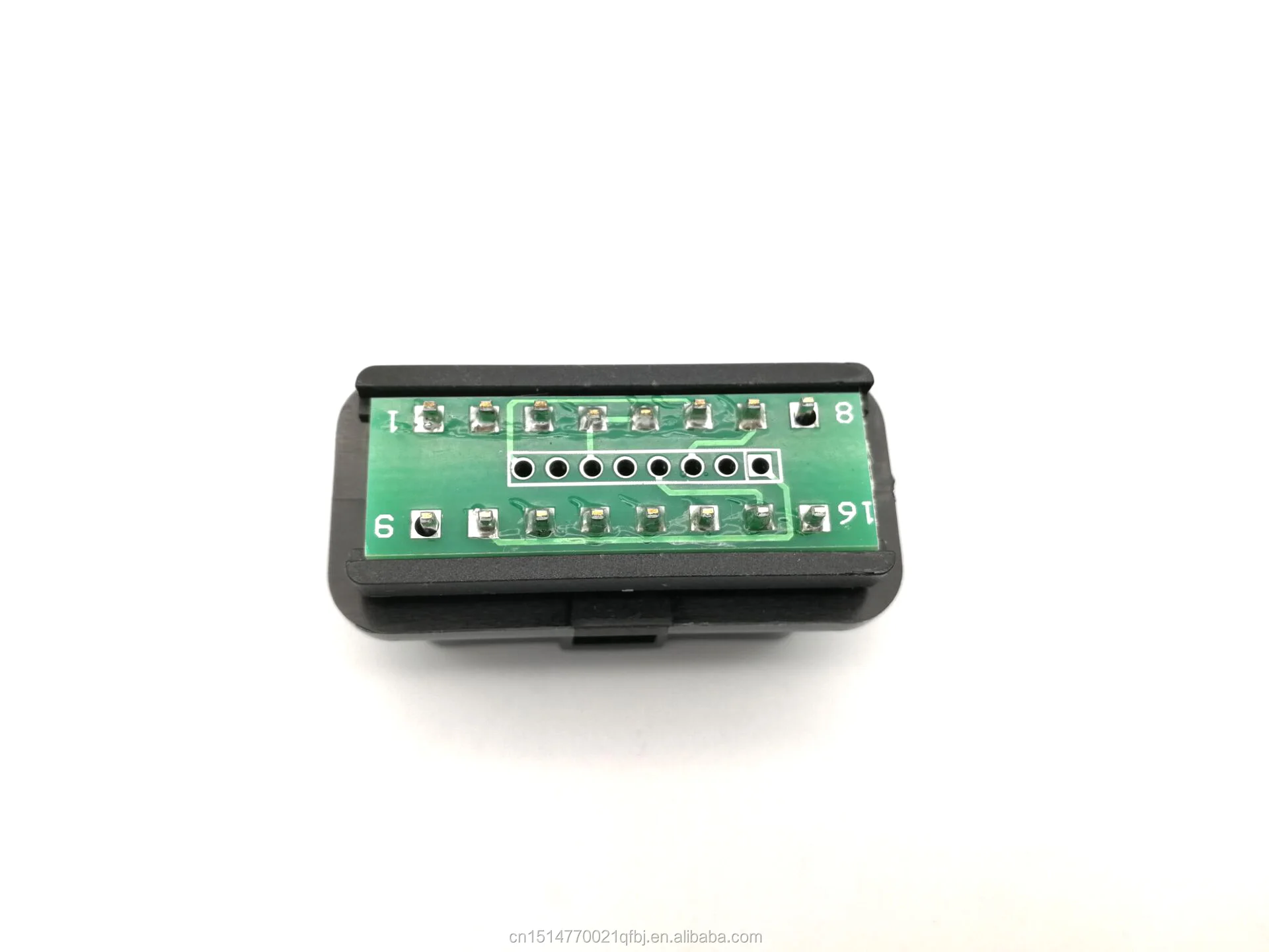 Obd Male Pcb Connector Plug Obd2 16pin Connector Obd Ii Adaptor J1962 ...