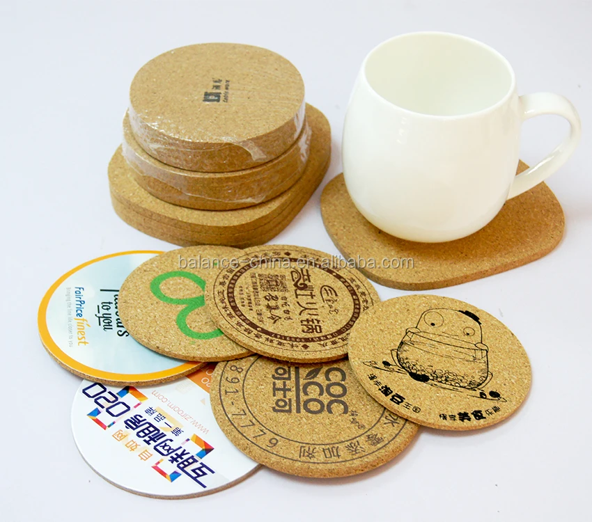 Fashional Design Round Tin Plate Coaster with Card Board