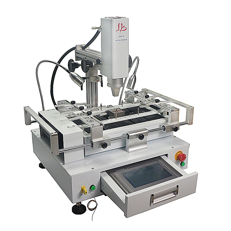 Classic Ly R690 V.2 Bga Rework Station 3 Zones Hot Air Touch Screen ...