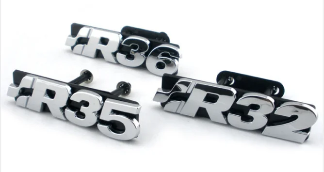 R32,R35,R36 Car Grill Emblem,3d Car Emblem - Buy Car Grille Emblem ...