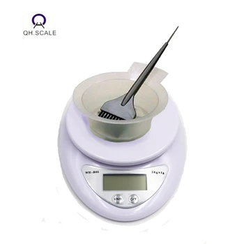 Digital Hair Salon Color Scale With Bowl Equipment For Colourants ...