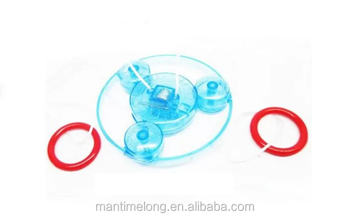Large Flash Cable Gyro Flywheel Wind Whistle Button Light Sounding Toys ...