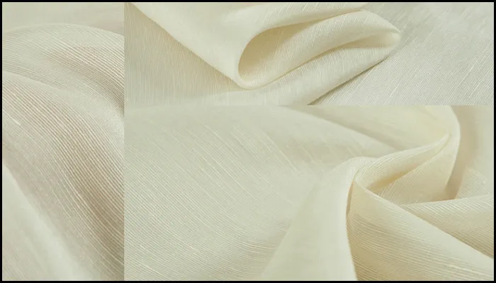 65% Silk 35% Linen 140cm Width Dyed Silk Linen Fabric - Buy Silk Linen ...