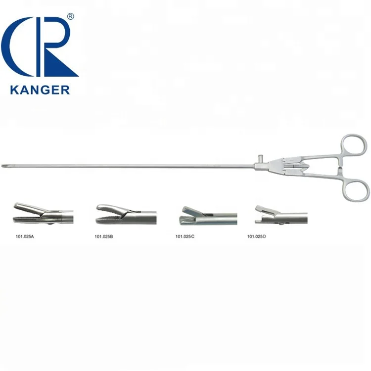 Laparoscopic Instruments - V Shaped Self Righting Needle Holder Forceps