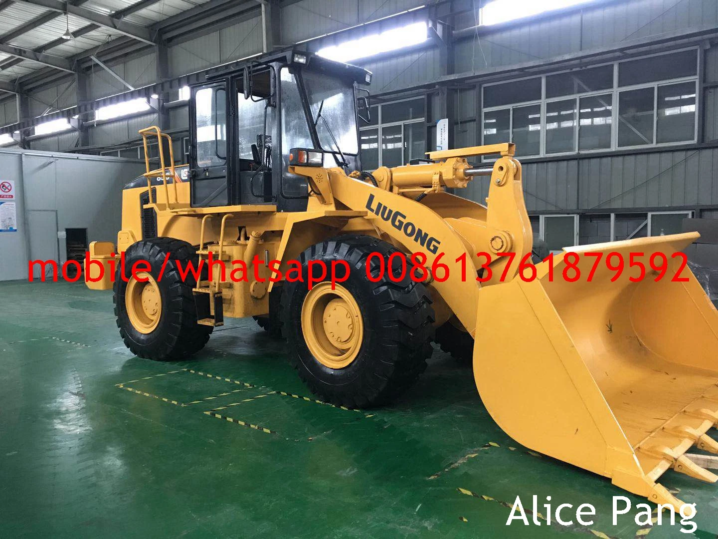 Chinese Cheap Good Condition Liugong Tractor Wheel Loader Clg856 /used ...