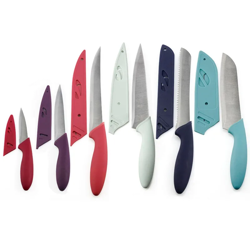 4pcs Pp Handle Knife Set With Saw Blade - Buy 4pcs Pp Handle Knife Set ...