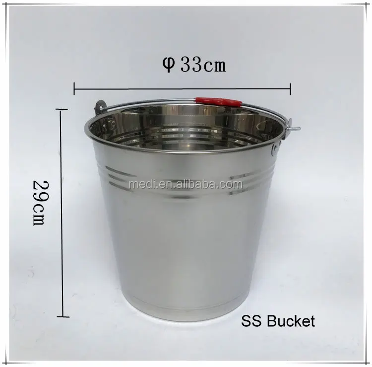 Mobile Hospital Medical Stainless Steel Kick Bucket