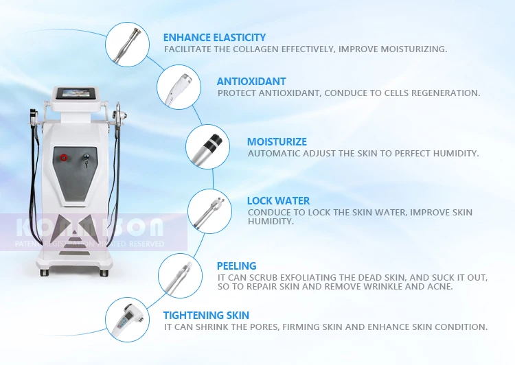 6 1 산소 얼굴 기계 피부 회춘 산소 기계 다이아몬드 껍질 기계 Buy 산소 얼굴 기계 산소 기계 Product On