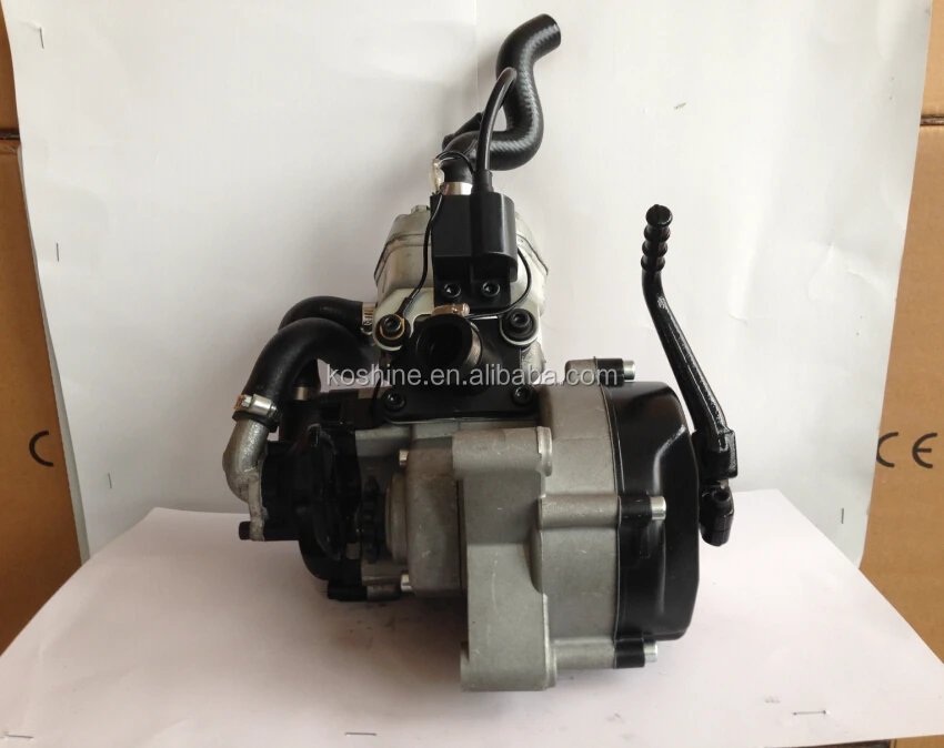 50CC Kick Start Water Cooled 2 Stroke Dirt Bike Engine - 10.5HP Power ...