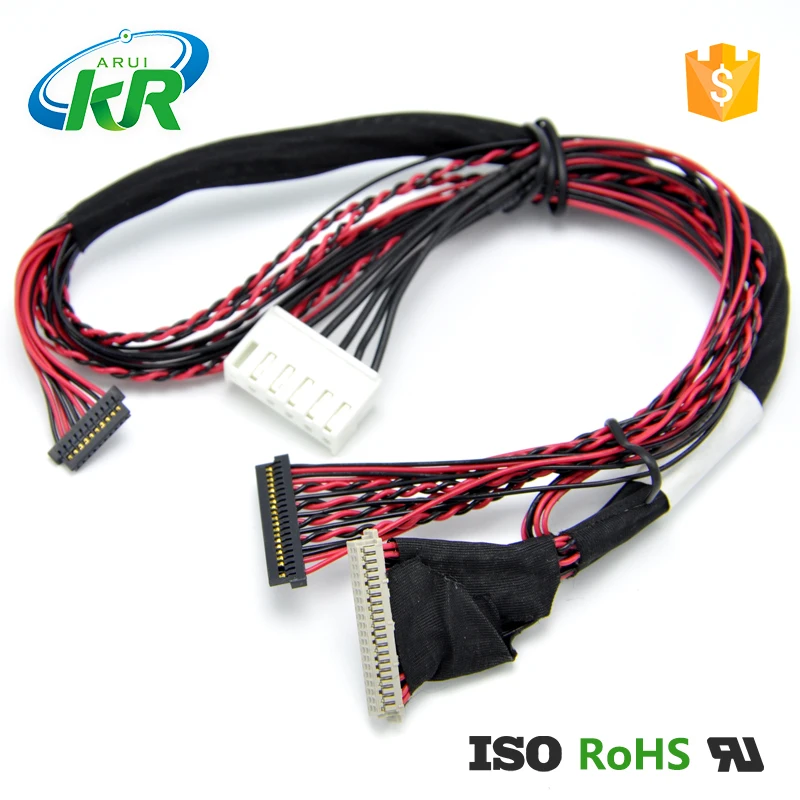 Customs 20pin To 30pin Cables Lcd Lvds Shield Flat Flexible Cable ...