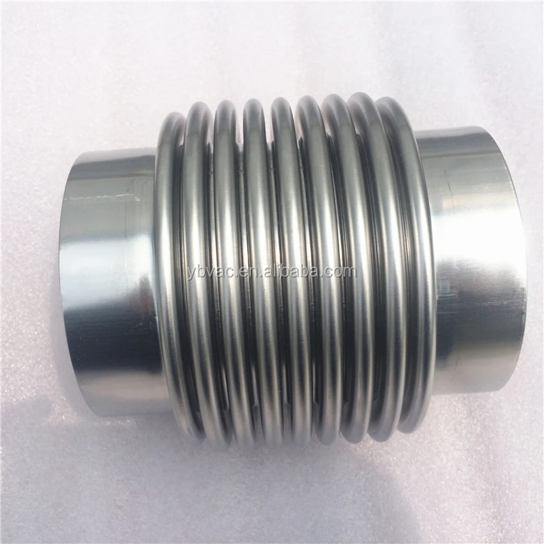 Single-axial Ss Bellows Thin Wall 4 Inches 0.3mm With Pipe End - Buy ...