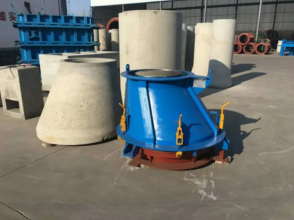 Wet Casting Precast Concrete Manhole Riser Pipe Steel Moulding ...
