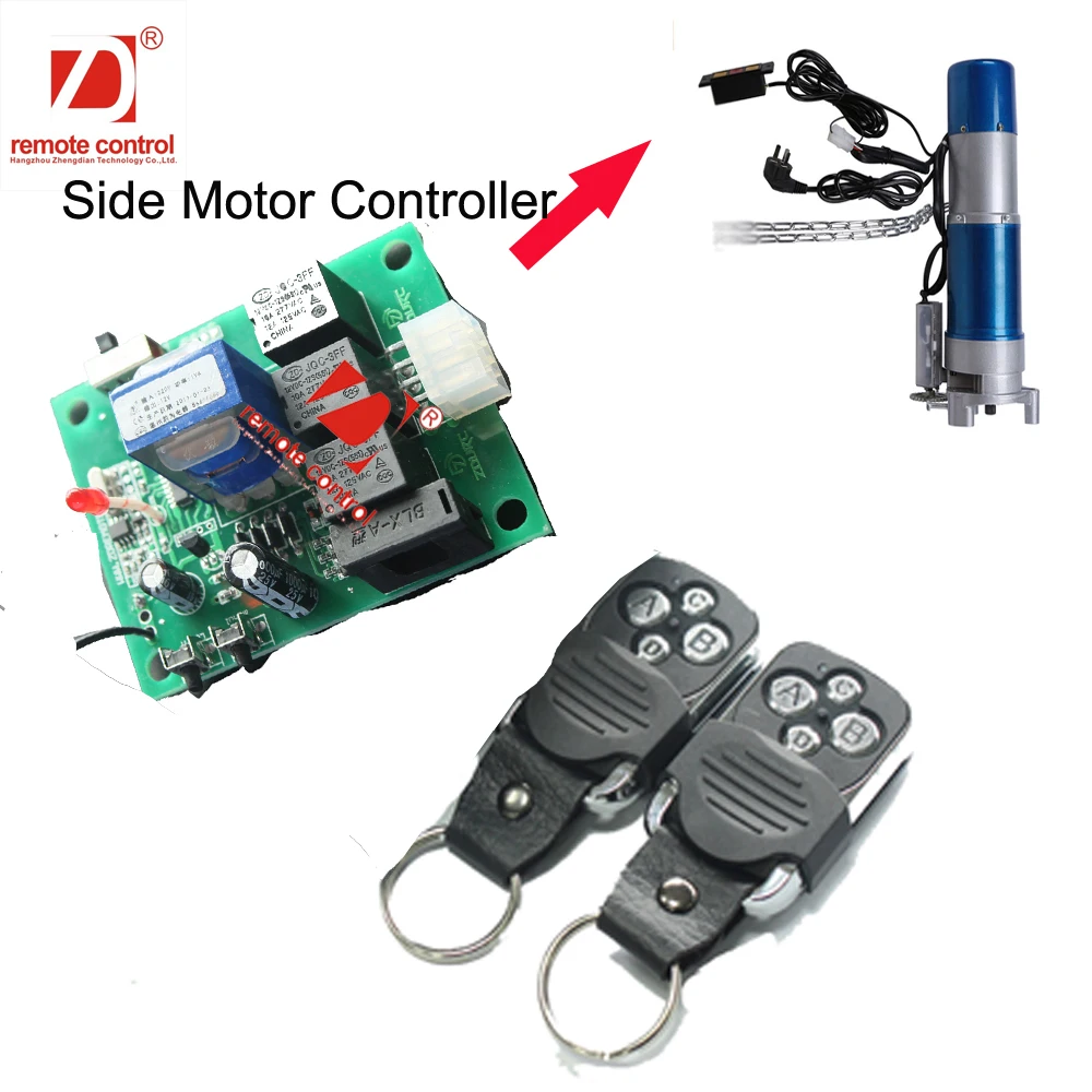 Wireless 200kg/300kg/500kg Sliding Door Motor Receiver Controller - Buy ...