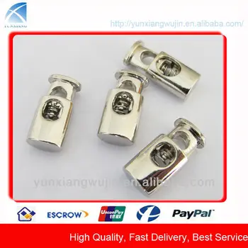 Cd5541 Shiny Silver Draw Cord Stopper - Buy Silver Draw Cord Stopper ...