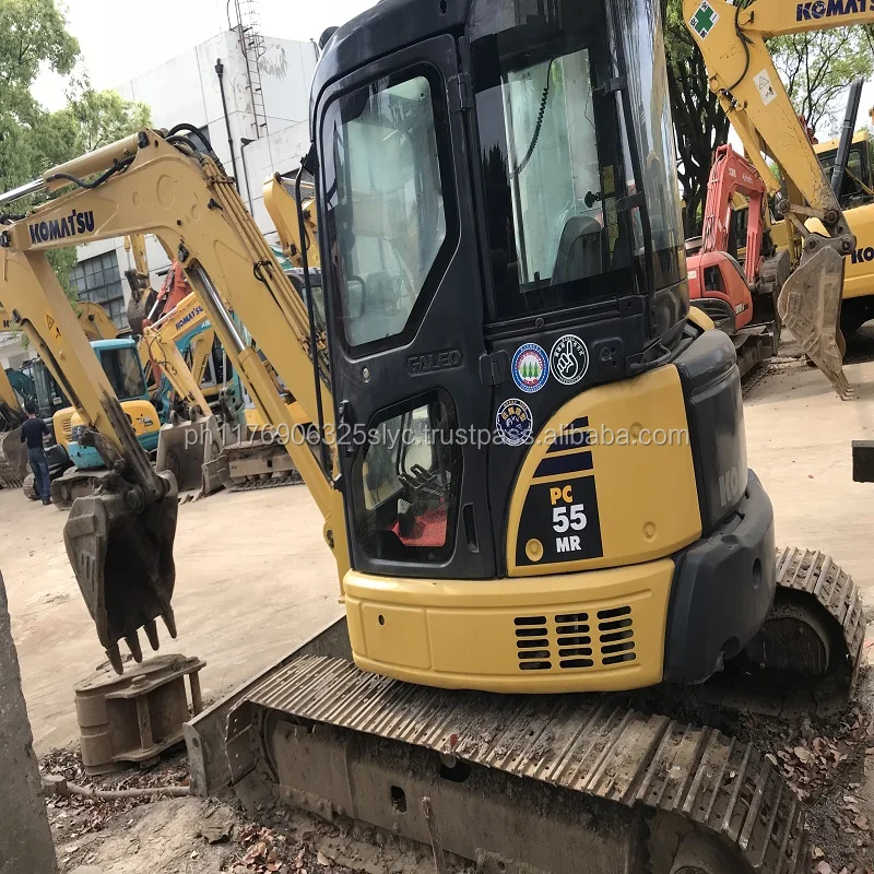 2014 Year Used Komatsu 5.5 Ton Pc55mr Mini Excavator Hydraulic Compact Digger For Sale - Buy ...