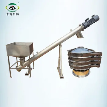 Food Grade Flexible Salt Hopper Screw Auger Conveyor - Buy Salt Hopper ...