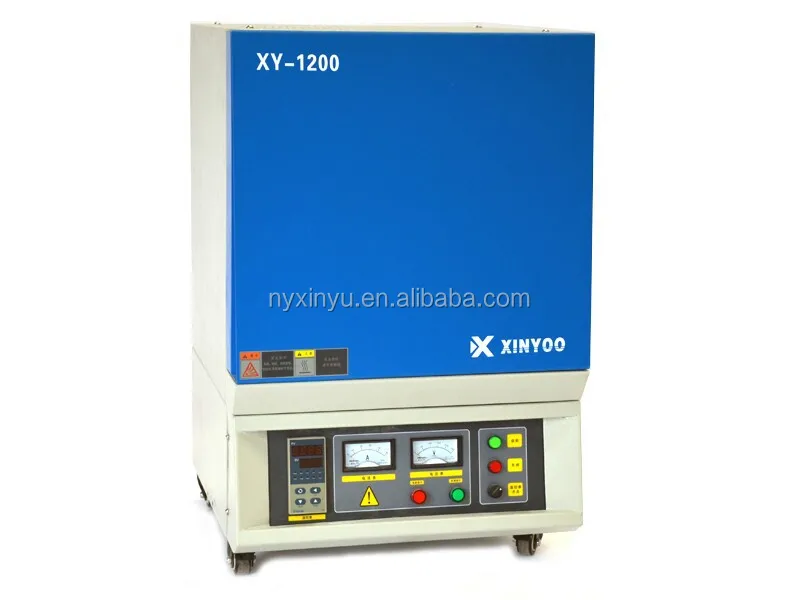 1200C Small Glass Furnace - Programmable Melting Control